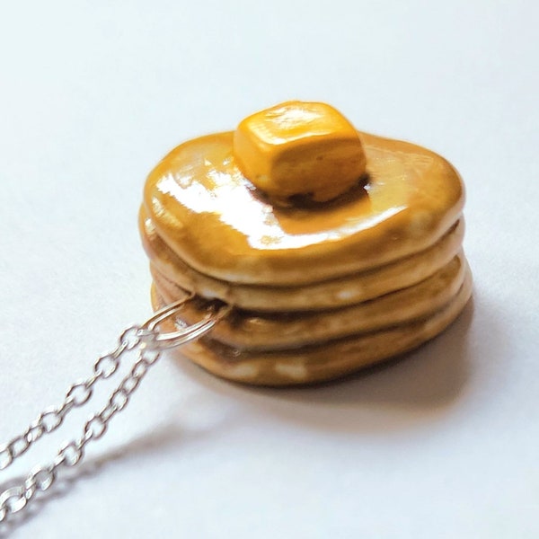 Pancake Necklace - Etsy