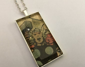 Comic book necklace | Etsy