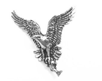 Eagle lapel pin | Etsy