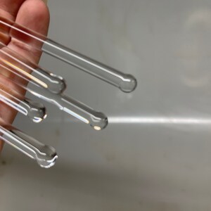 Customizable Rainbow Colors Glass Stir Sticks Set of 5 by ...