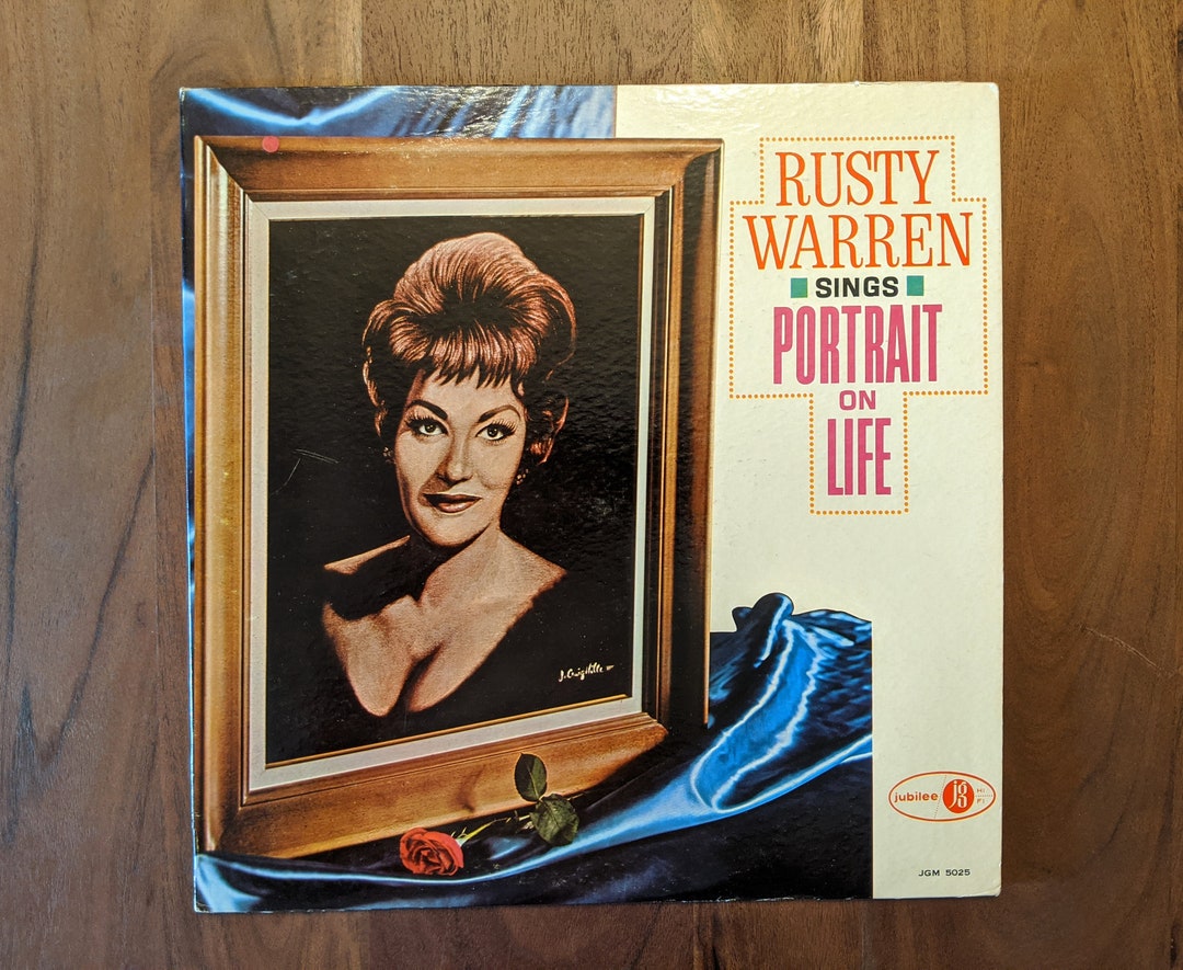 1964 Vintage ADULT Comedienne LP Rusty Warren Sings Portrait - Etsy