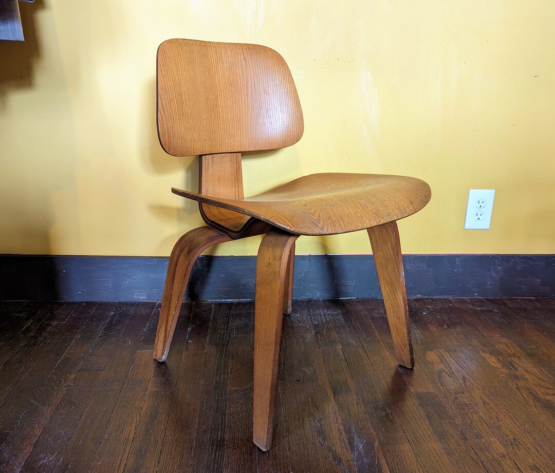LOCAL PICKUP: Early Eames Herman Miller DCW Wood Chair - Etsy