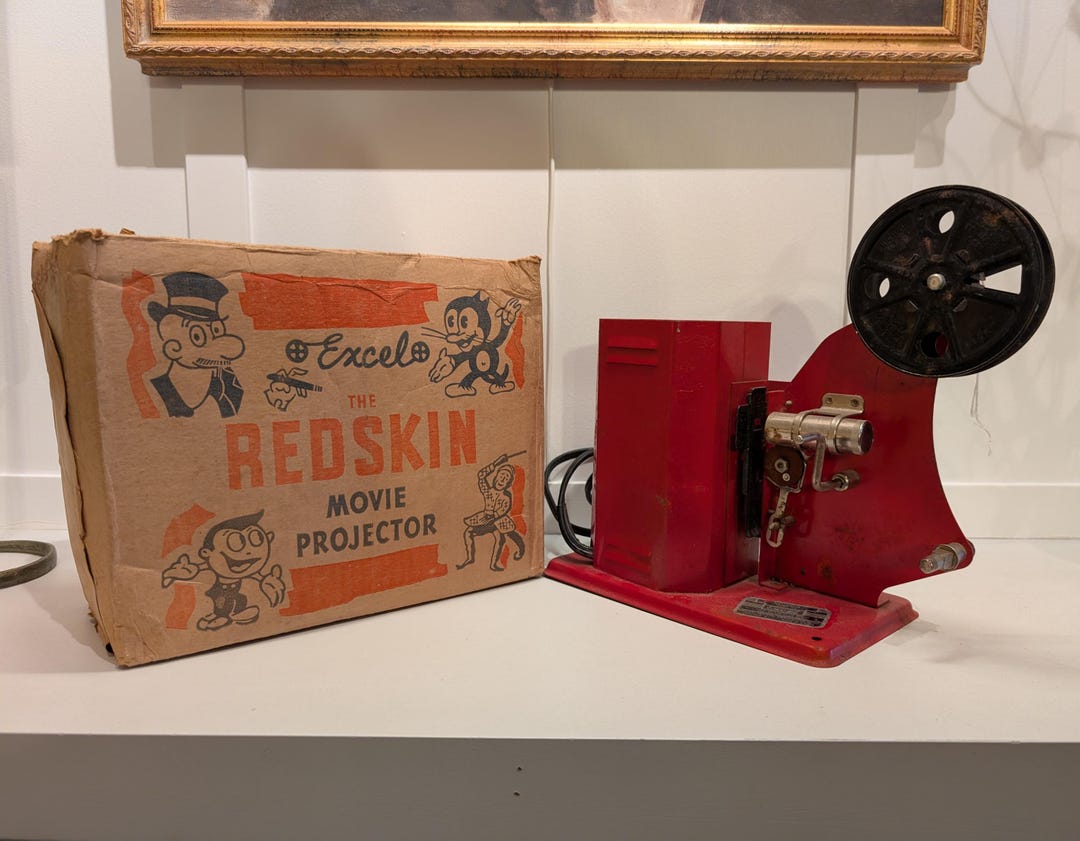 1930s Art Deco Excel 16mm Film Projector With Original Box! - Etsy