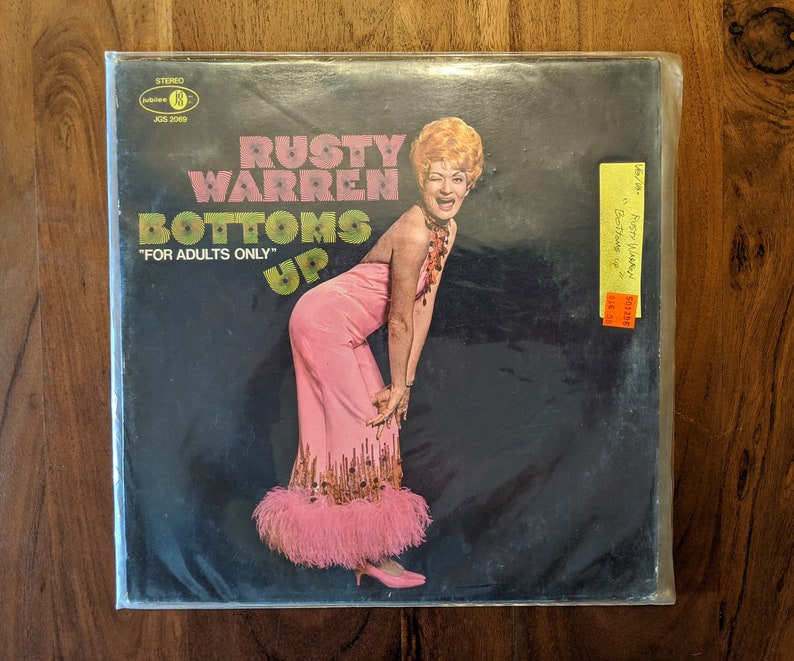 1968 Vintage ADULTS ONLY Bawdy Comedy LP Rusty Warren - Etsy