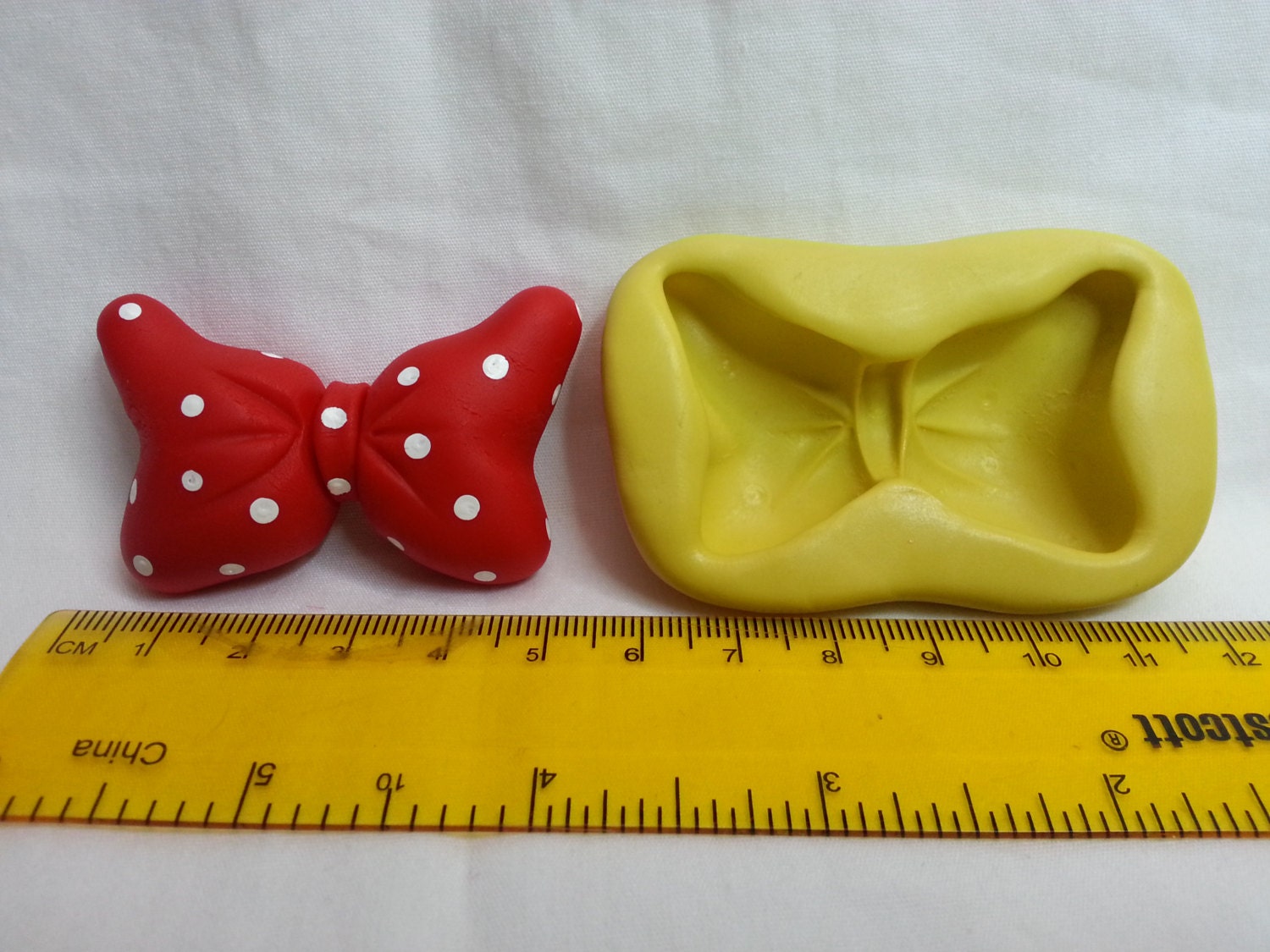 Silicone Mold, Bow Minnie Mouse 5 Cm. - Etsy