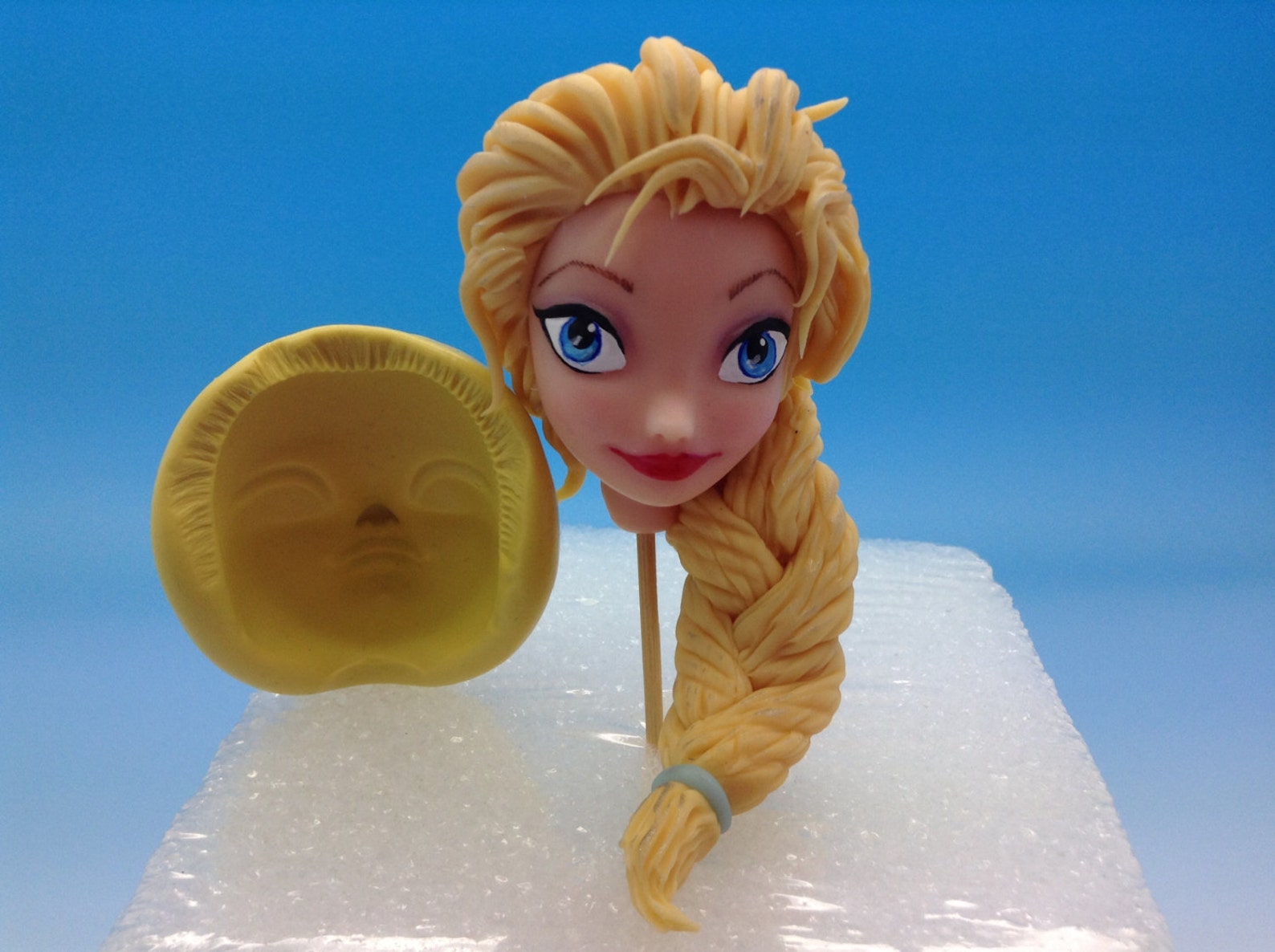 Face Princess Elsa and Annadisney Fozen silicone Mold. - Etsy
