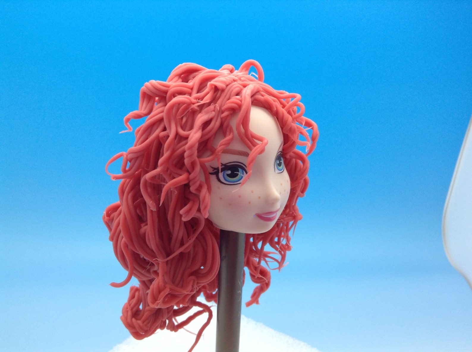 Princess Merida's Face, Brave, Disney Princess, Silicone Mold-flexible ...