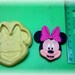 Silicone Mold ,large Face Minnie Mouse . - Etsy
