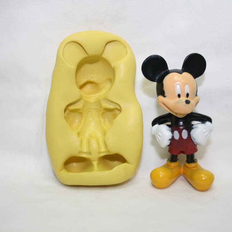 Mickey Mouse Silicone Mold - Etsy