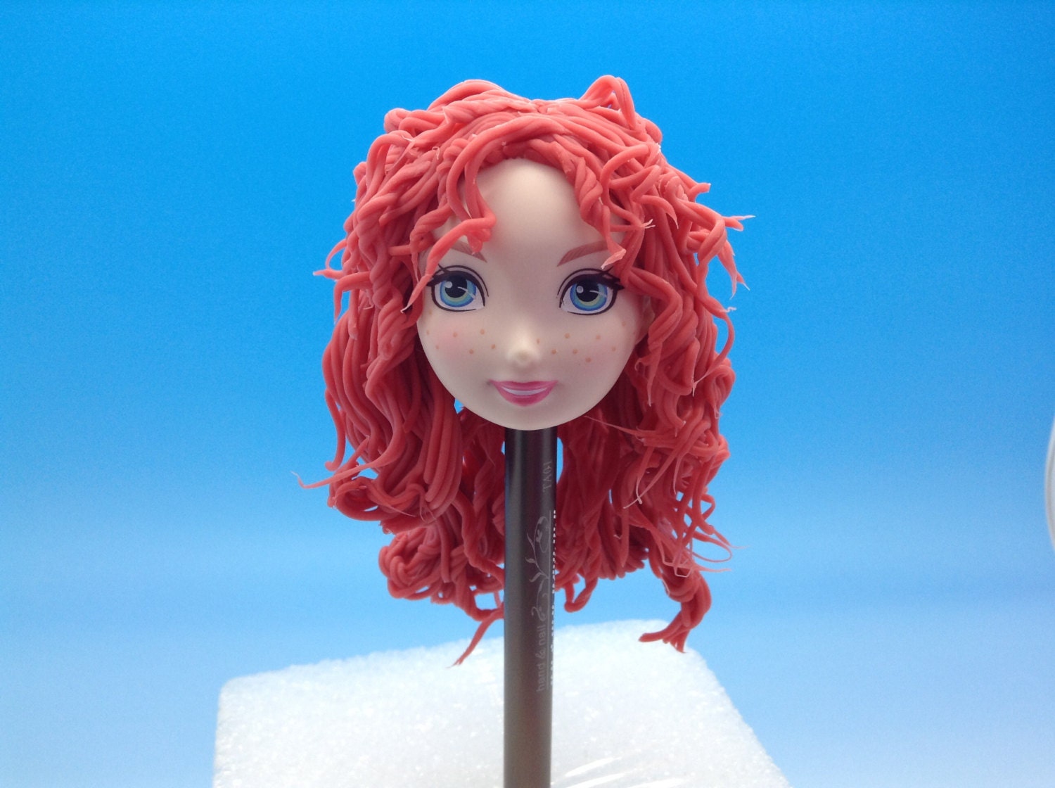 Princess Merida's Face, Brave, Disney Princess, Silicone Mold-flexible ...