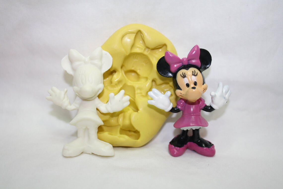 Minnie Mouse Full Body -silicone Mold. - Etsy