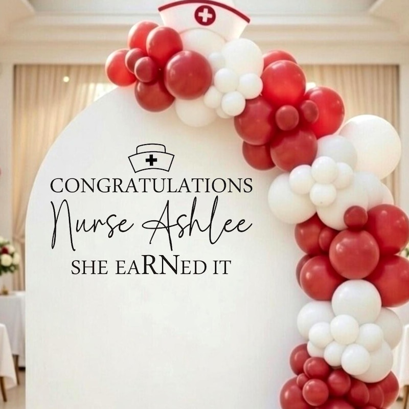 Nursing Graduate Decal - Etsy