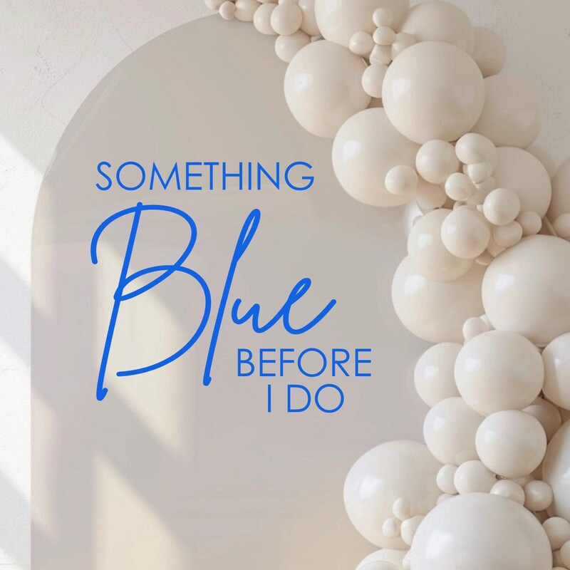 Something Blue Before I Do - Etsy