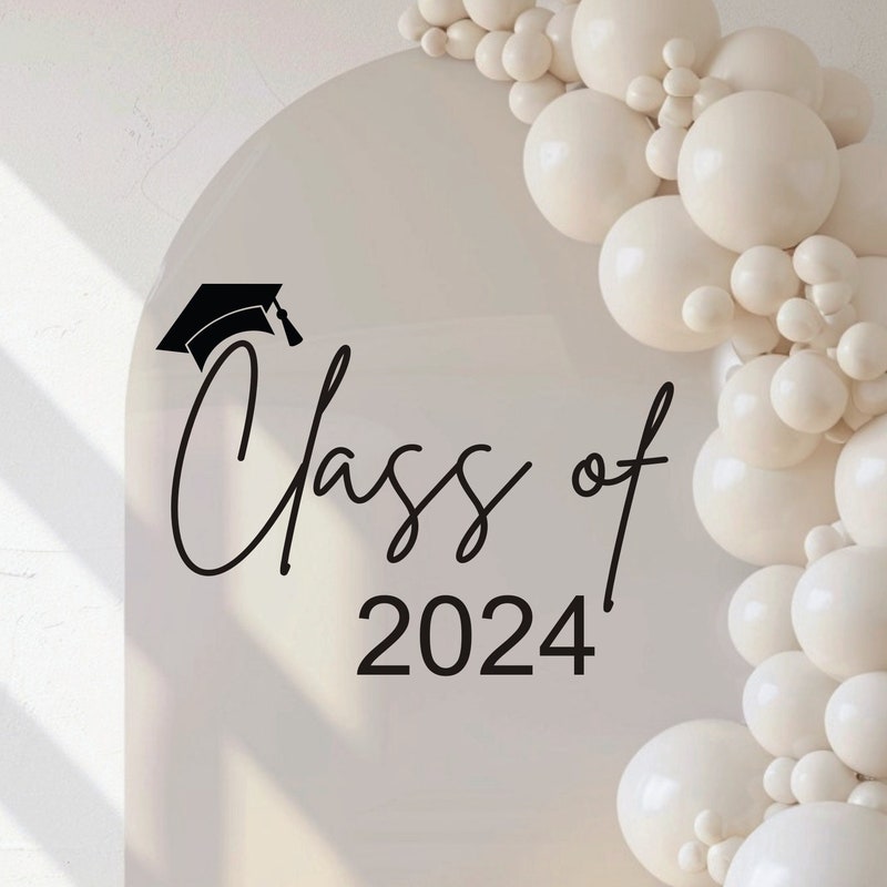 Graduation Cap Decal - Etsy
