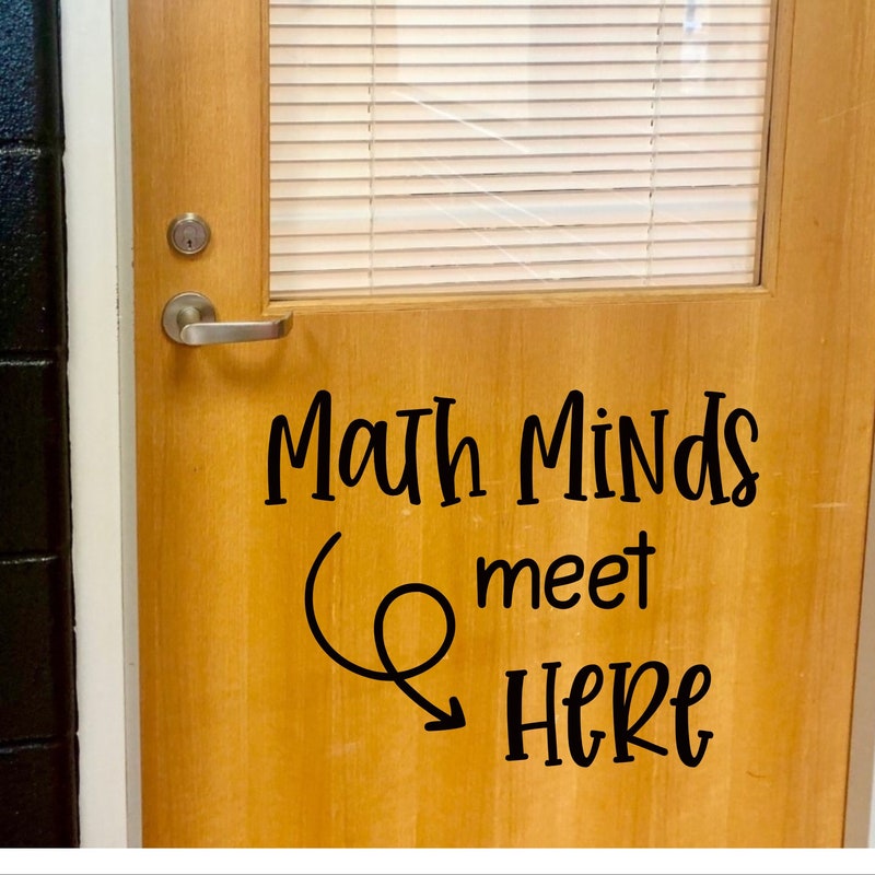 Math Wall Decal - Etsy