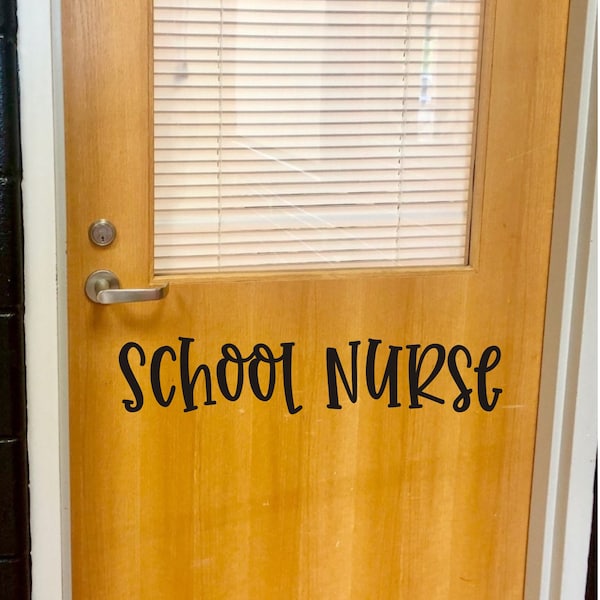 School Nurse Sign - Etsy