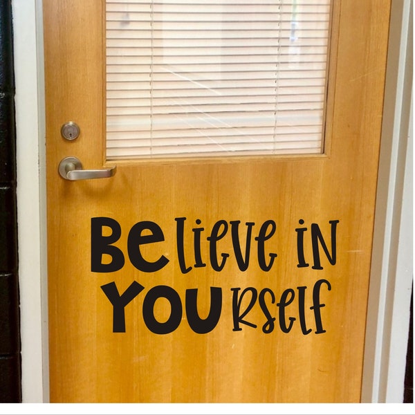 Believe Wall Decal - Etsy