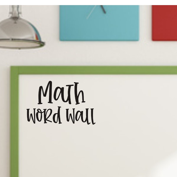 Word Wall Stickers - Etsy