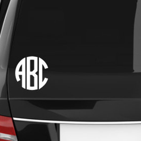 Car Window Initials - Etsy