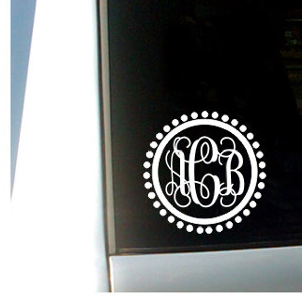 Preppy Car Decal - Etsy