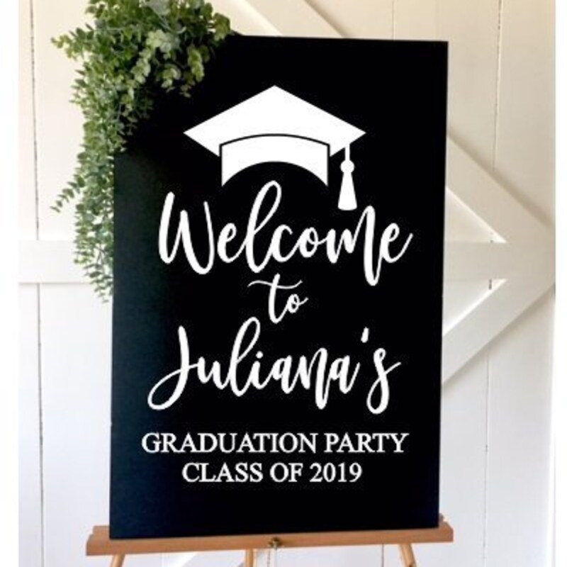 Graduation Chalkboard - Etsy