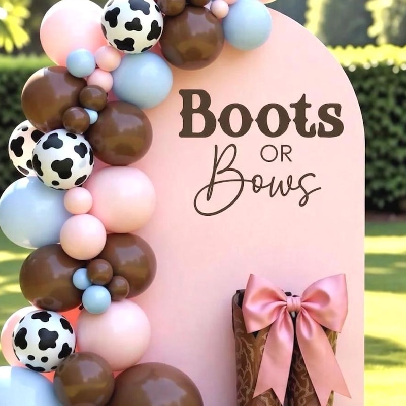 Boots and Bows Vinyl - Etsy