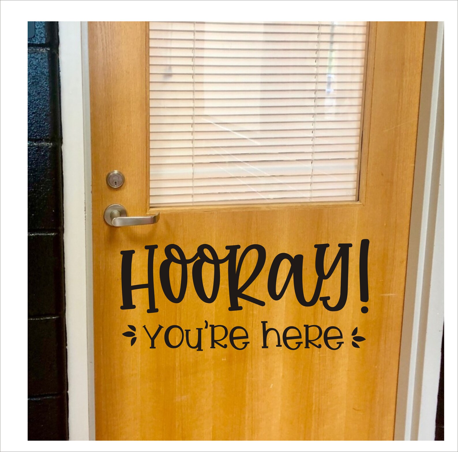 Hooray You're Here Decal for Classroom Door or Wall Vinyl - Etsy