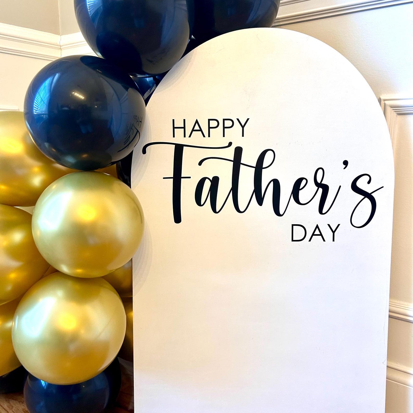 Happy Father's Day Vinyl Decal - Vinyl for Father's Day Arch Backdrop ...