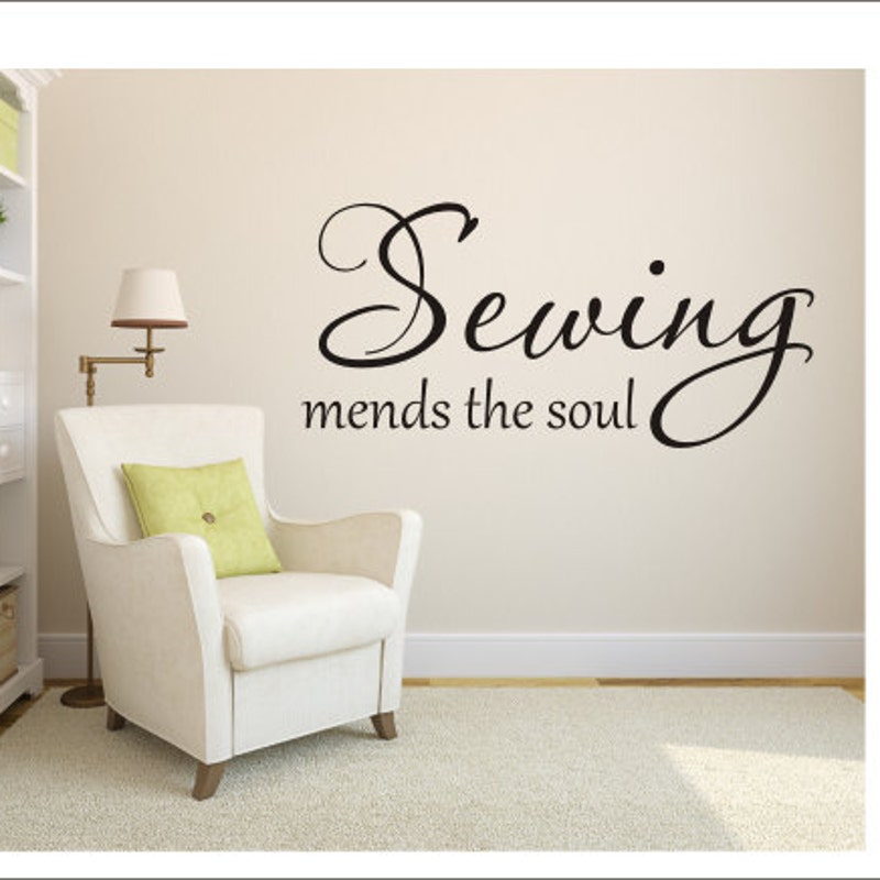 Sewing Wall Decal - Etsy