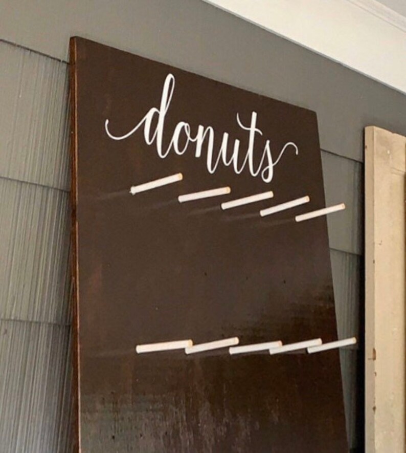 Donuts Wedding Decal Vinyl Decor for Donut Wall or Donut Board - Etsy