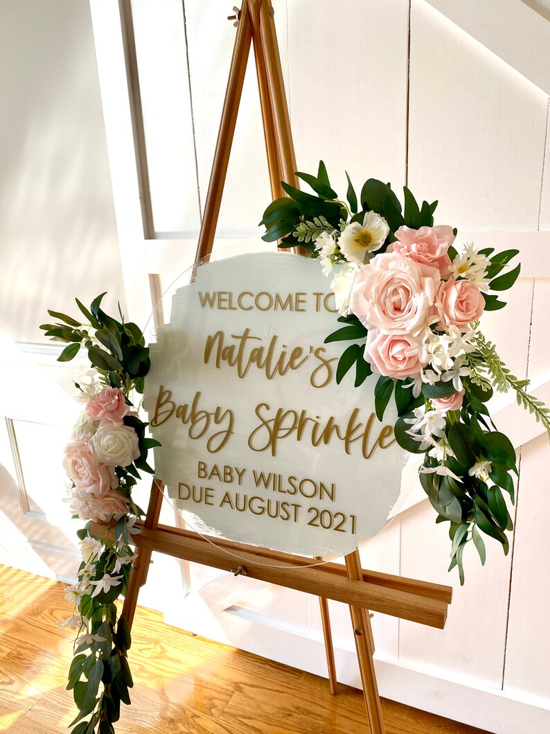 Baby Sprinkle Decal for Sign Vinyl Decal for Baby Shower or Baby ...