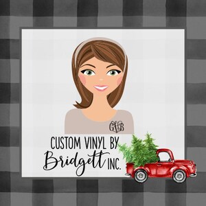 Mistletoe Christmas Decal for Sign Making Vinyl Decal Fresh Cut ...