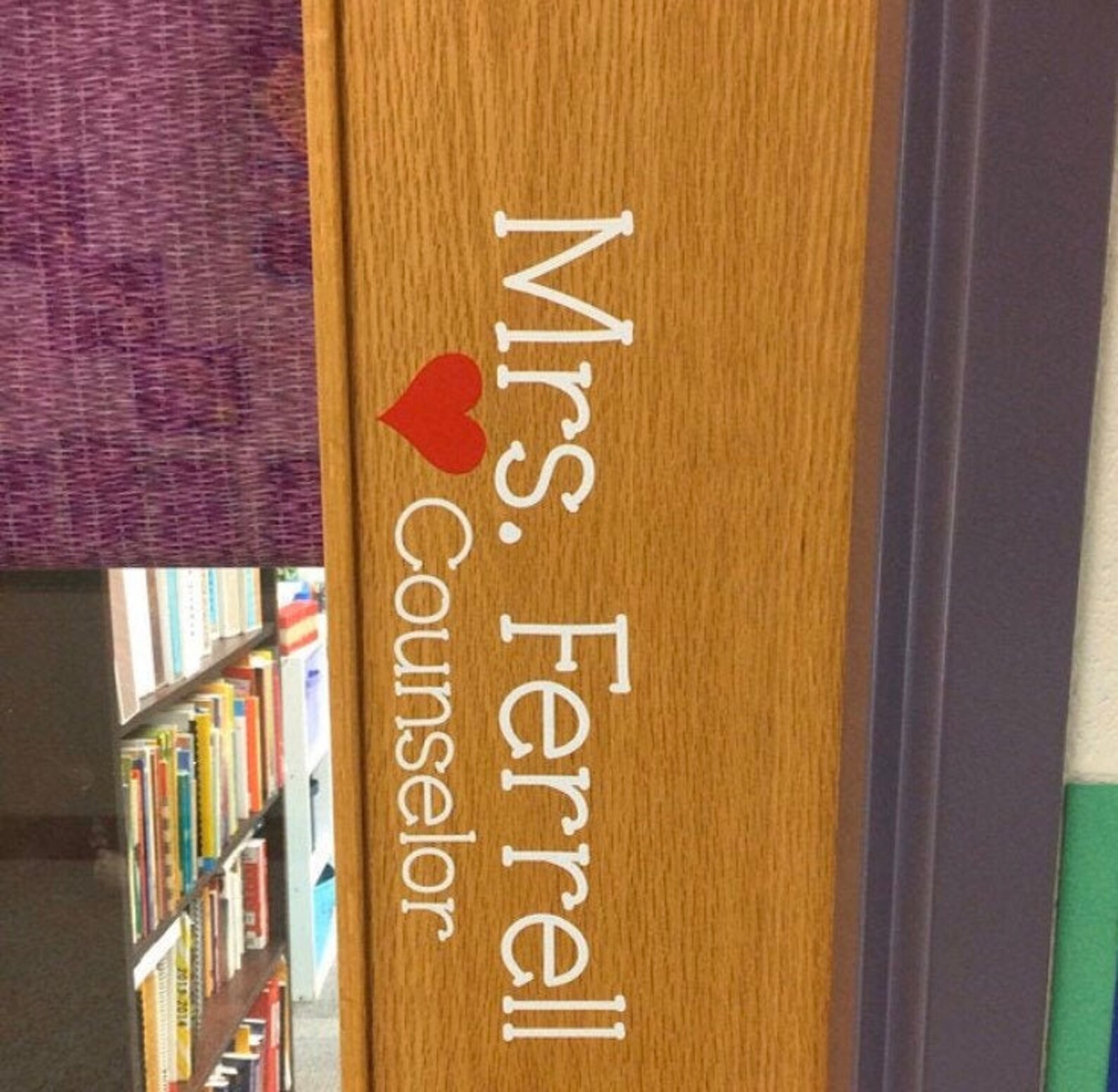 School Counselor Decal Vinyl Decal for Door Teacher School - Etsy