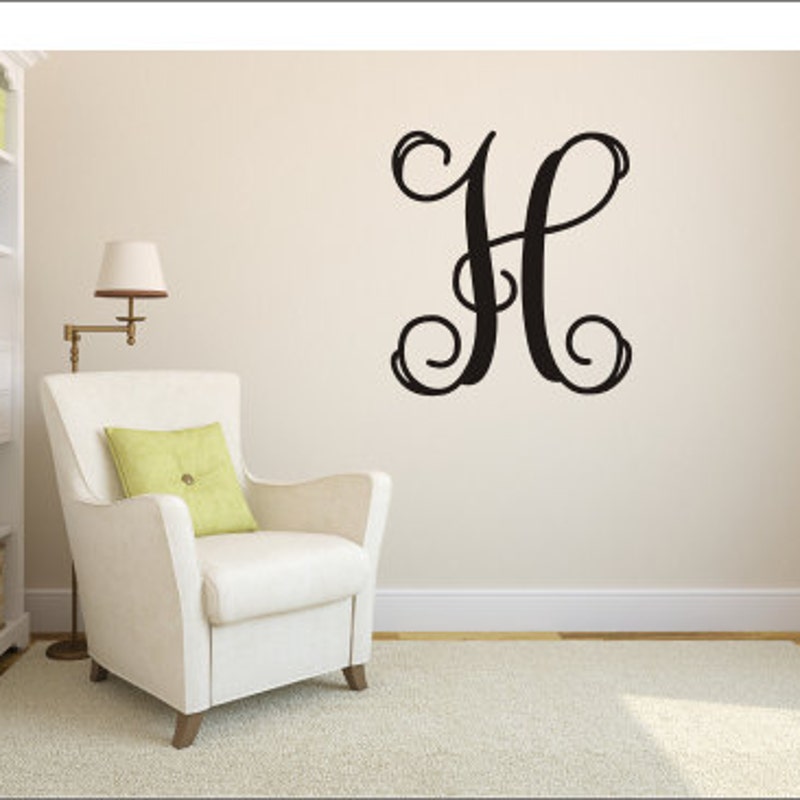 Initials Decal - Etsy