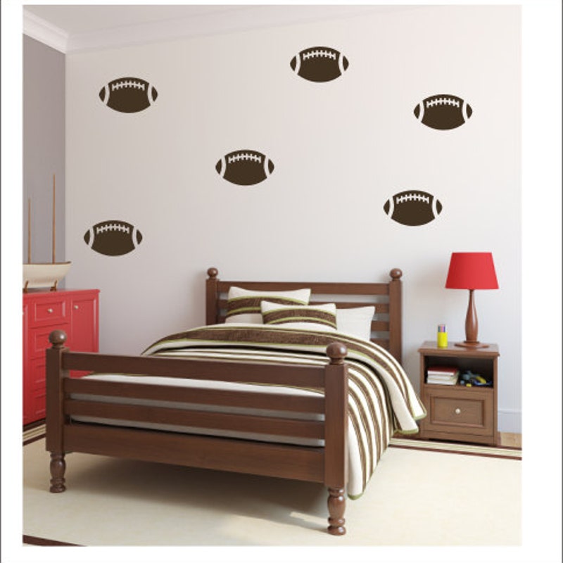 Football Wall Decals - Etsy