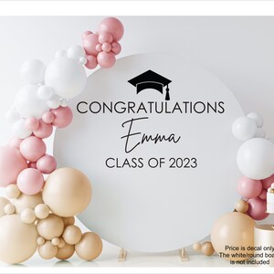 Graduation Decal for Sign Making Congratulations Class of 2023 Graduate ...