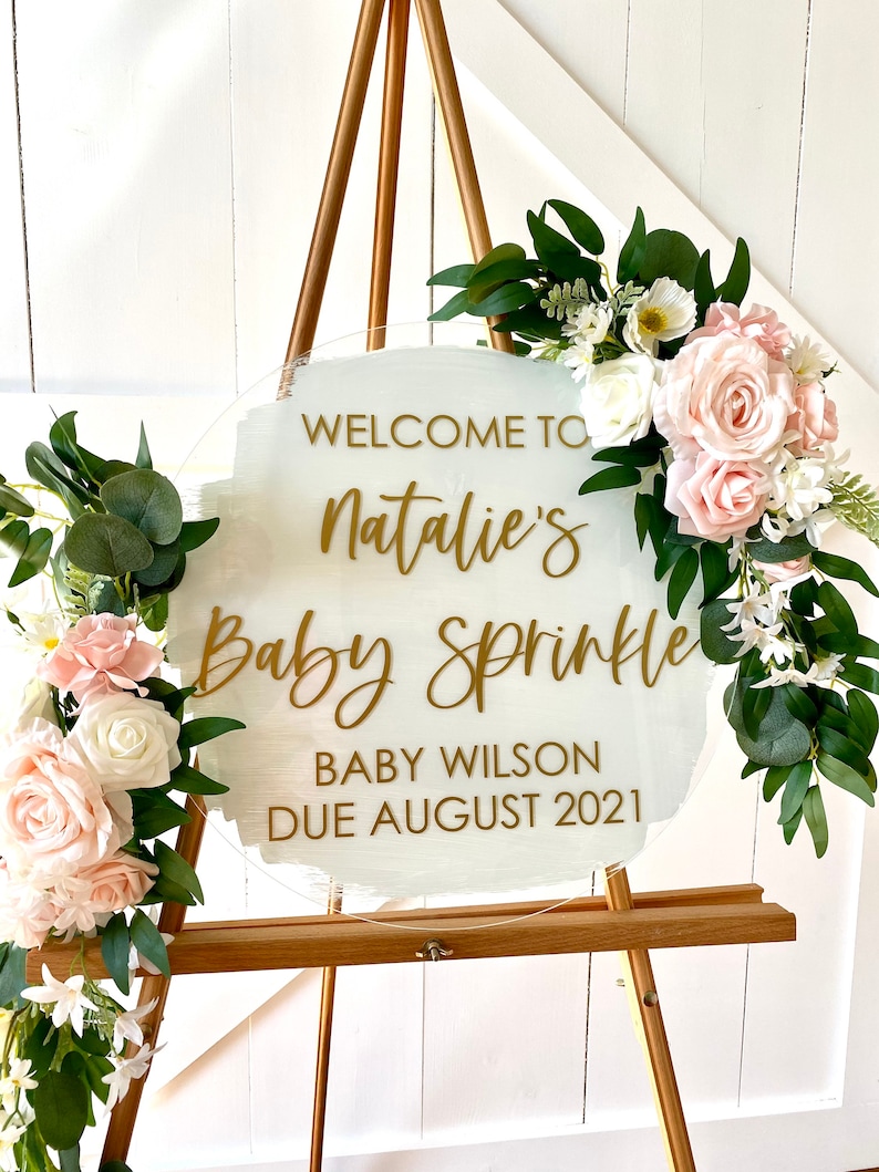 Baby Sprinkle Decal for Sign Vinyl Decal for Baby Shower or | Etsy