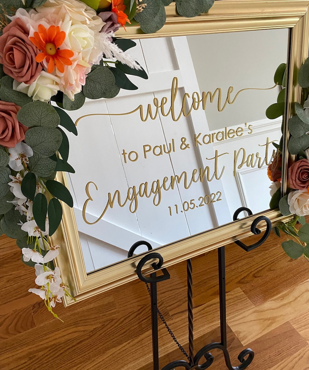 Engagement Party Decal for Sign Making or Mirror Welcome Engagement ...