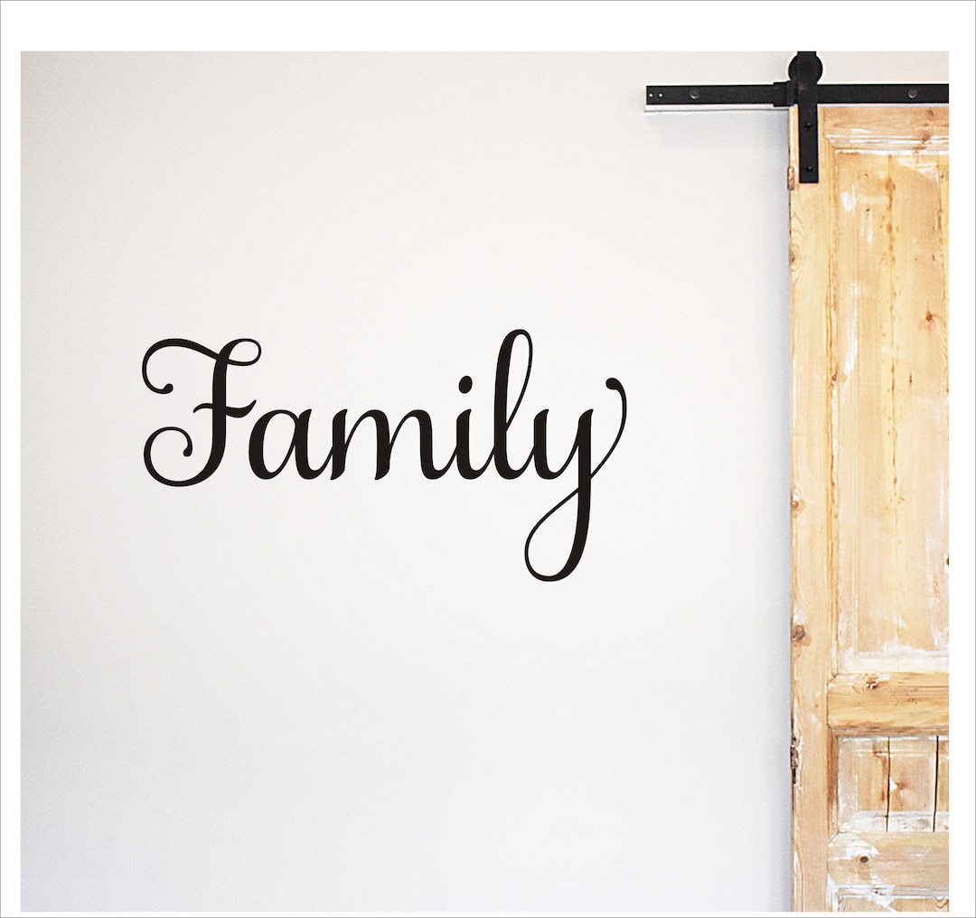 Family Wall Decal Family Sign Vinyl Decal Home Decor Family Decal for ...