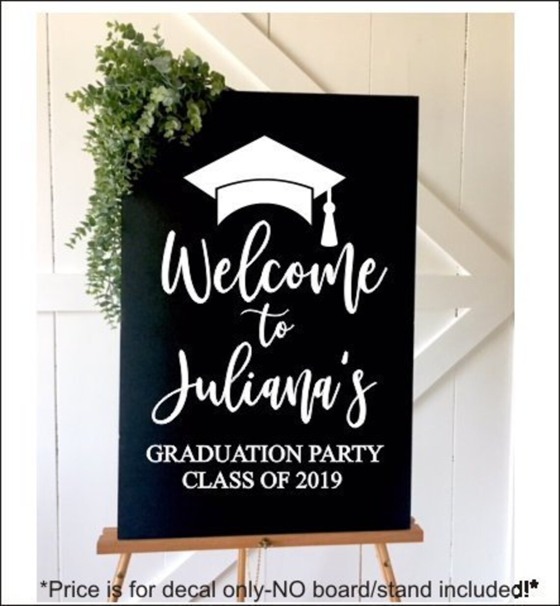 Graduation Party Decal for Sign Graduation Decal for Mirror or | Etsy