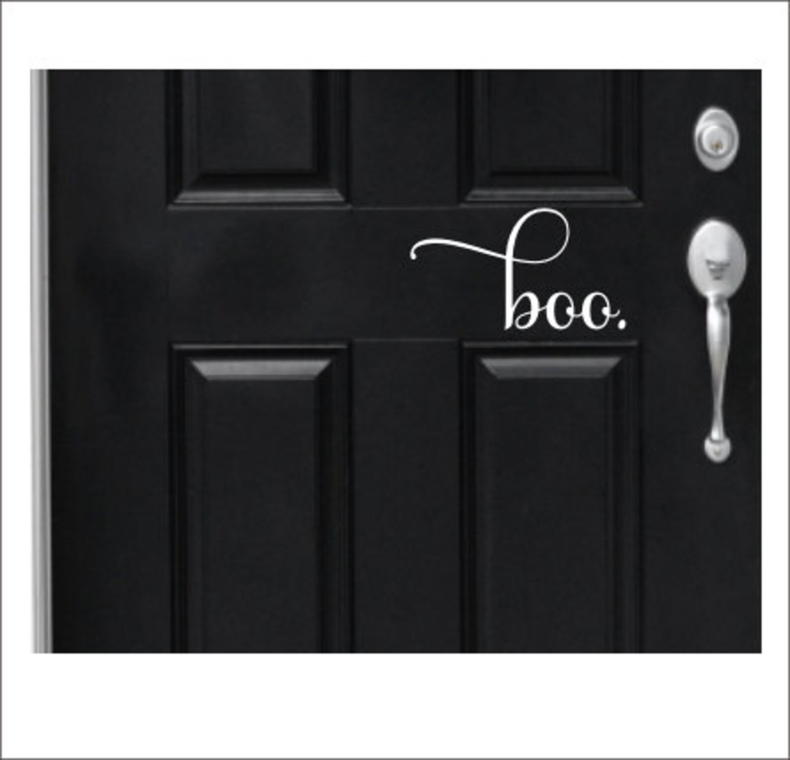 Boo Door Decal Halloween Vinyl Decal Holiday Decor Home Decor Porch ...