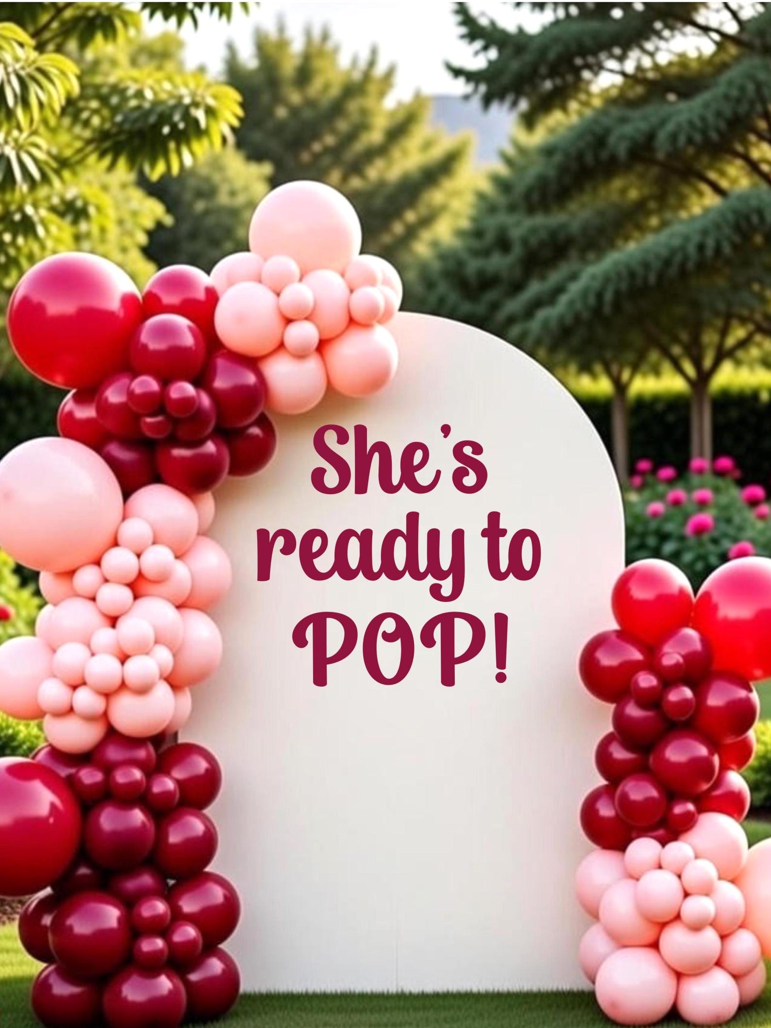She's Ready to Pop Decal - Vinyl for Baby Shower - Soda or Popcorn ...