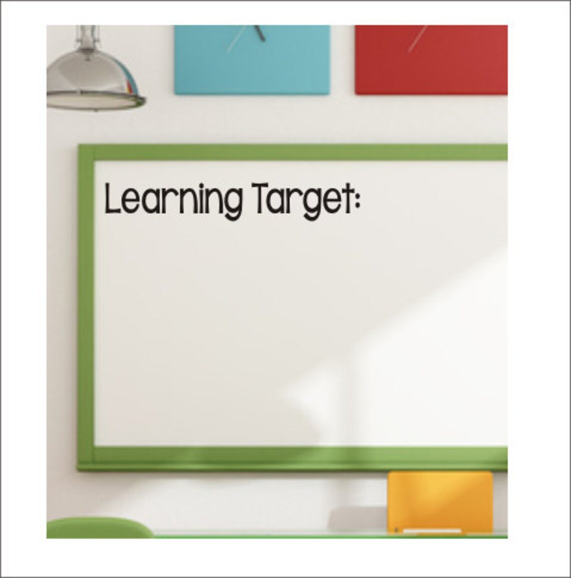 Learning Target Decal Classroom Vinyl Classroom Decor Teacher | Etsy