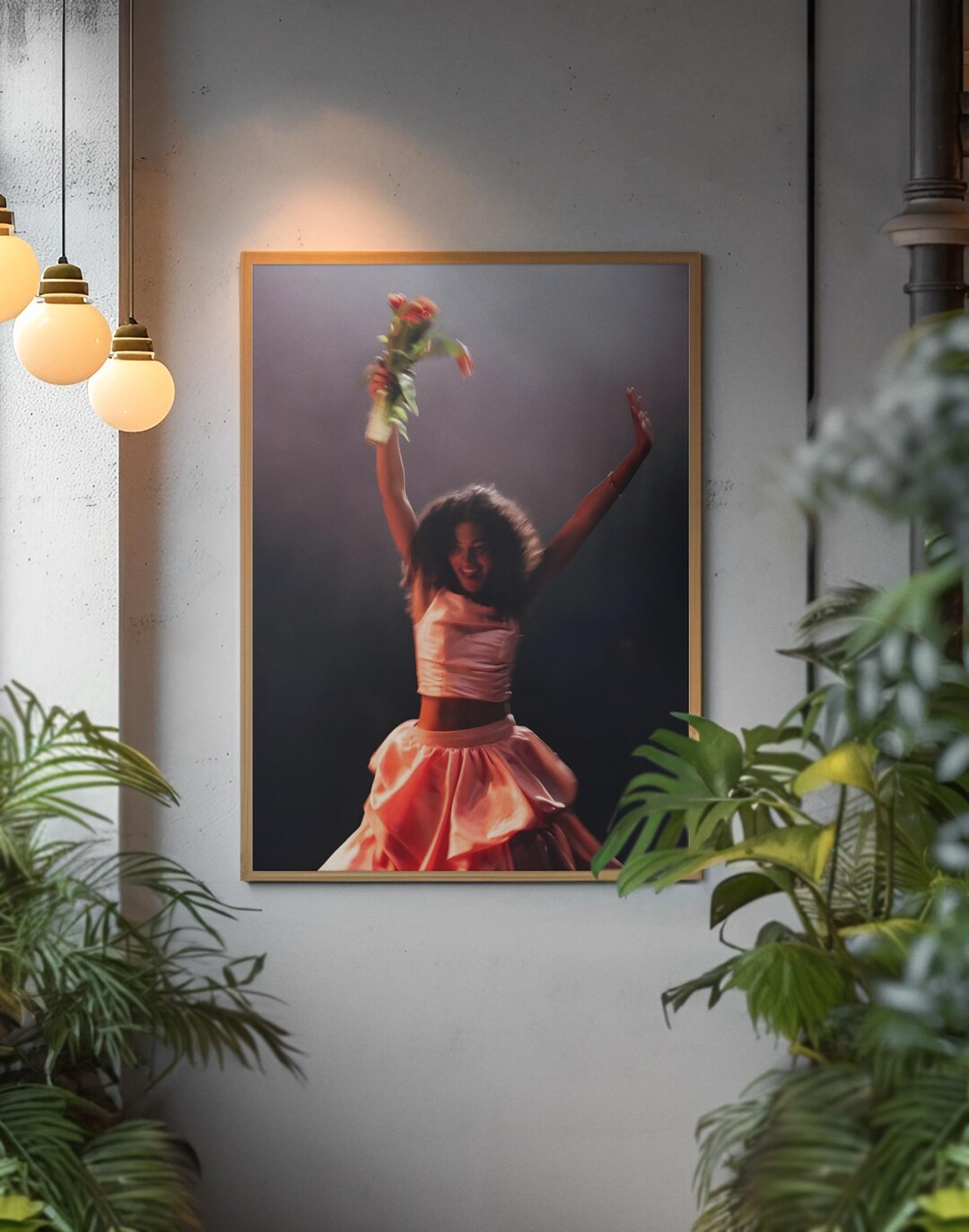 Olivia Dean Poster | Messy & the Garden Wall Art | Retro Soul Aesthetic ...
