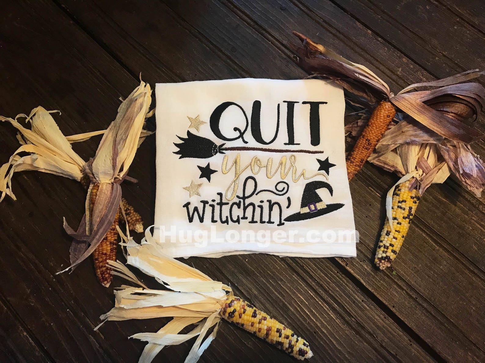Quit Your Witching HL2067 Embroidery File - Etsy