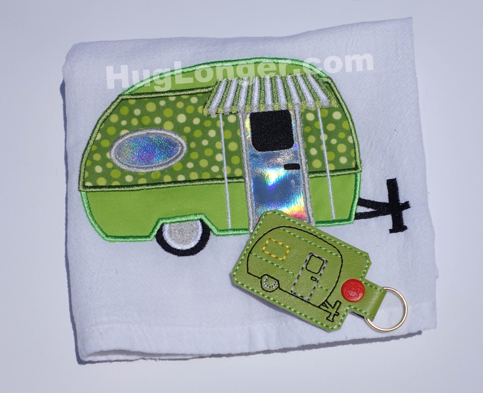 Applique Camper Embroidery File HL1027 Trailer Little Camper Camping ...