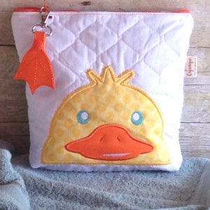 Applique Peeker Duck ITH Duck Foot Fob HL2183 Embroidery File - Etsy