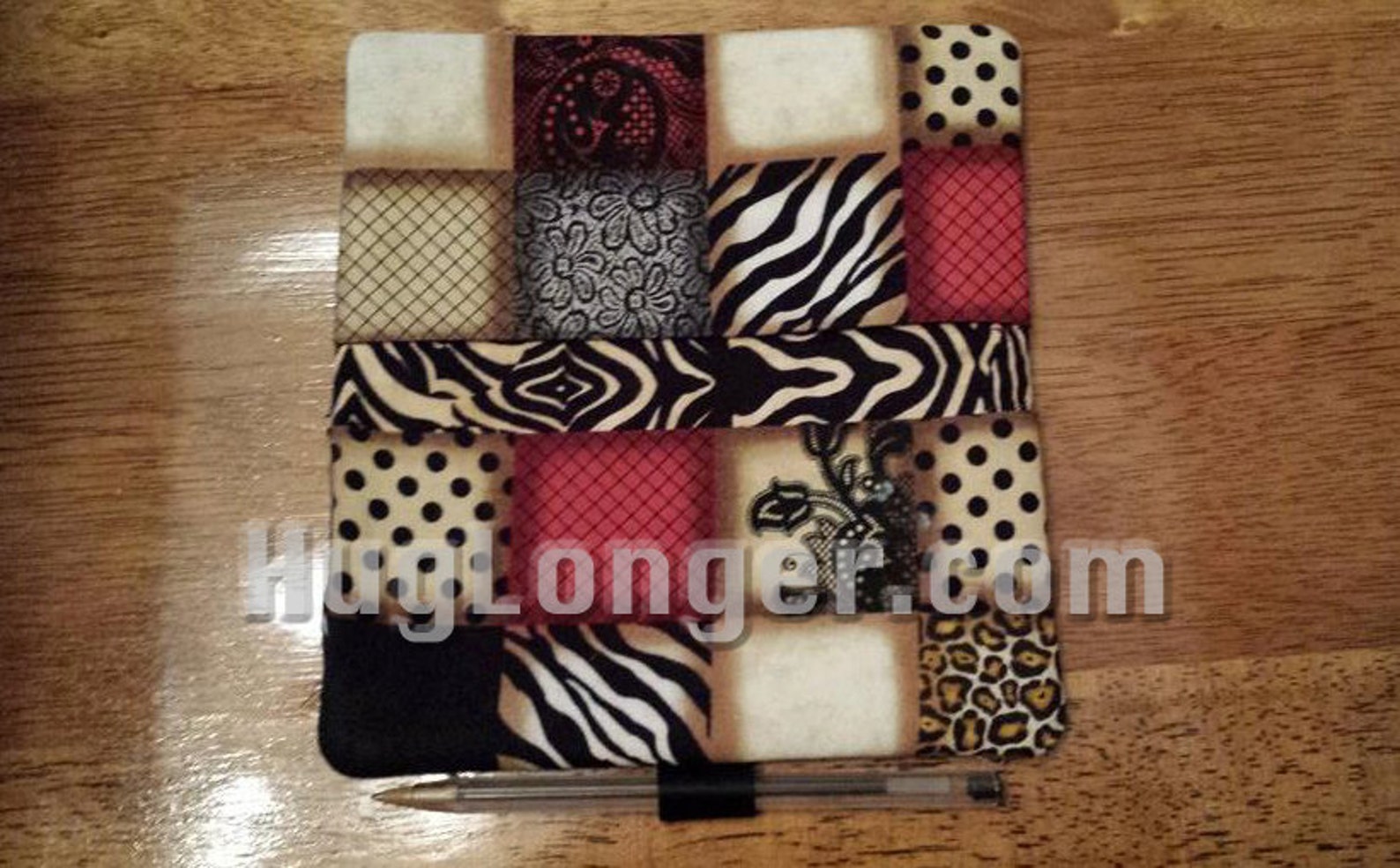 In the Hoop Quilted Checkbook Cover Digital Design Pattern for - Etsy
