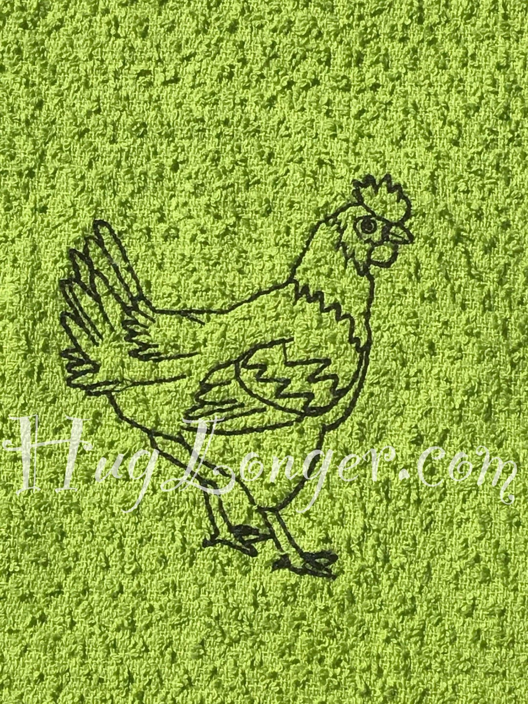 Red Work Chicken HL2079 Embroidery File Blue Work Color Me - Etsy