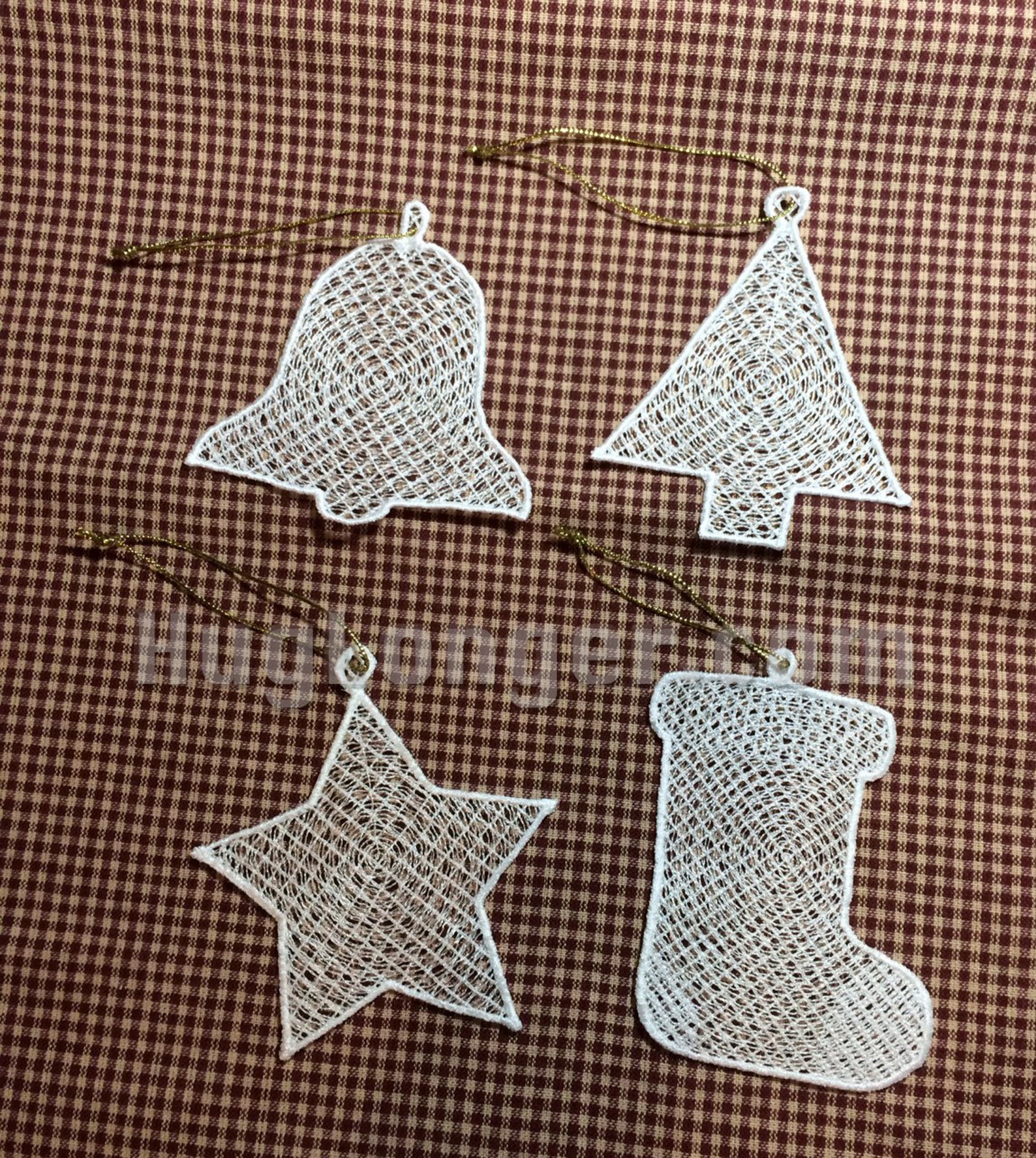 Free Standing Lace in the Hoop Ornaments Digital Files for - Etsy
